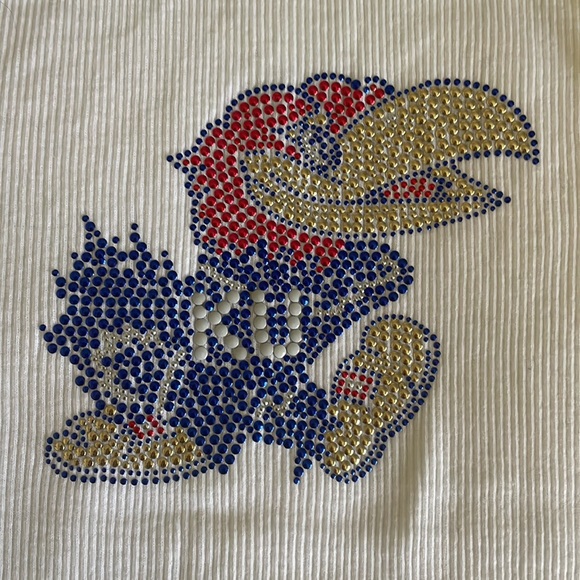 Tops | Ku Rhinestone Ribbed Tank Top | Poshmark